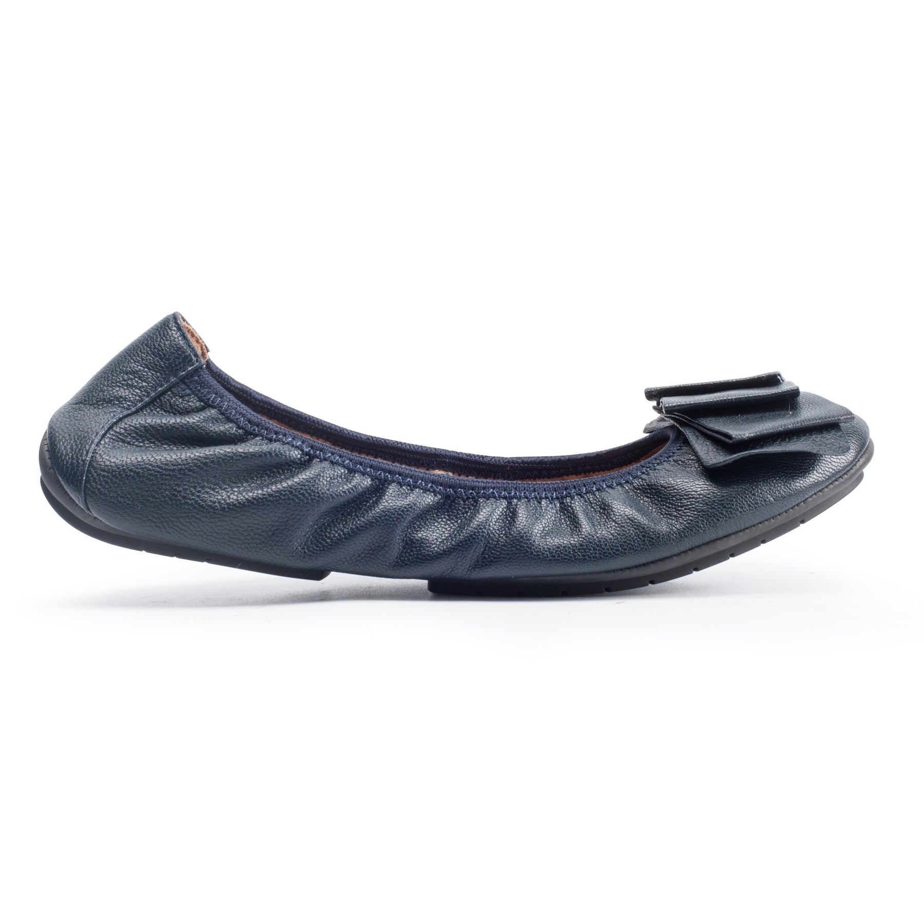 Women's Lilyana 2.0 | Black Leather Ballet Flats – Me Too Shoes